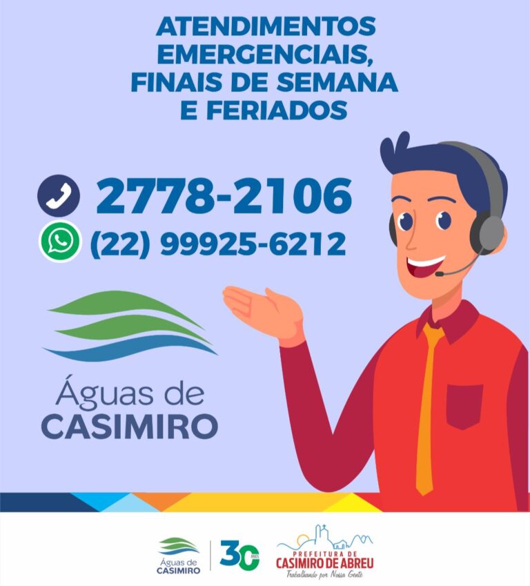 Atendimentos emergenciais, finais de semanas e feriados - Prefeitura de ...